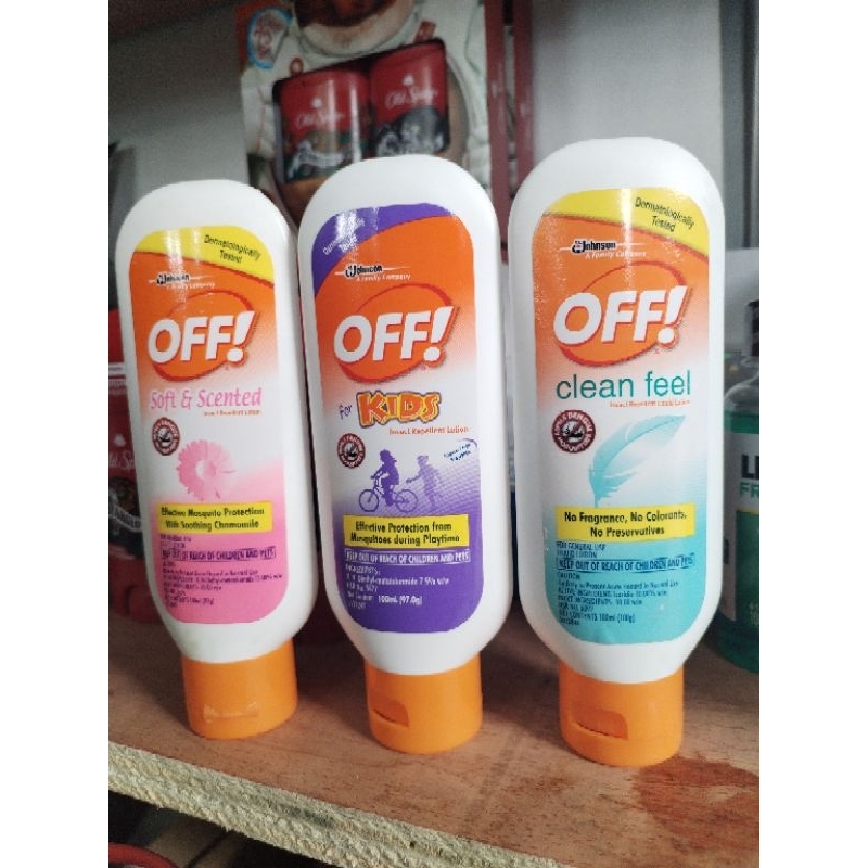 off lotion mosquito protection 100ml | Shopee Philippines
