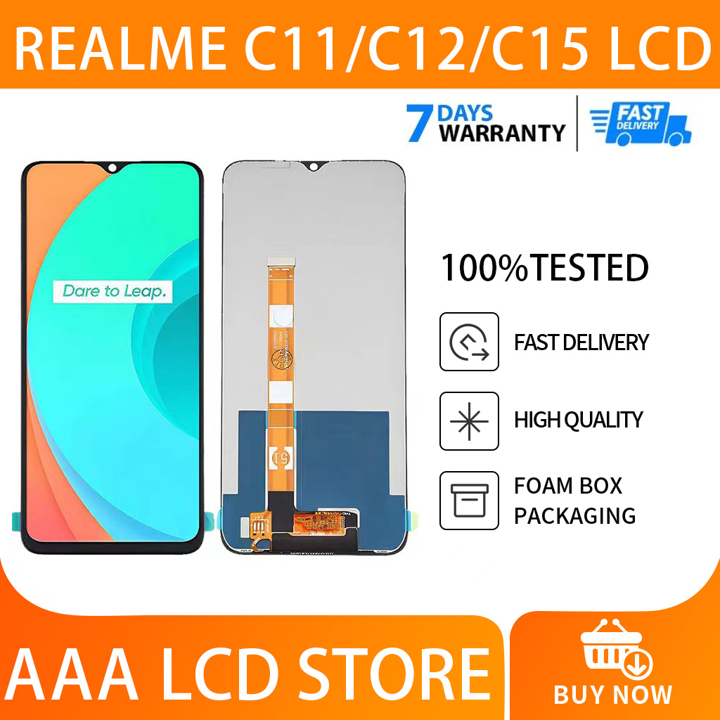 (AAA LCD)REALME OPPO LCD C11 C12 C15 A15 A15S A16K LCD Display Screen assembly replacement ...