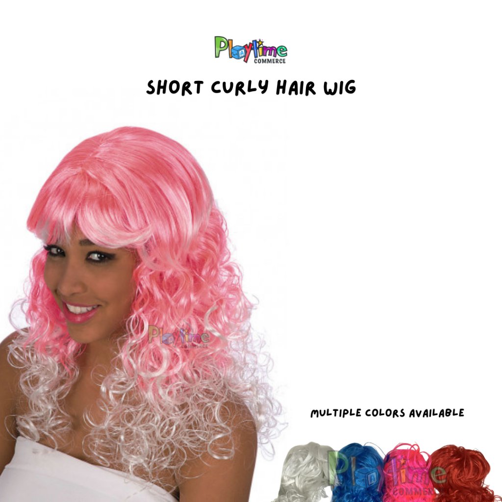 Short Curly Hair Wig Cosplay Hairstyle Wigs Party Costume Ideas ...
