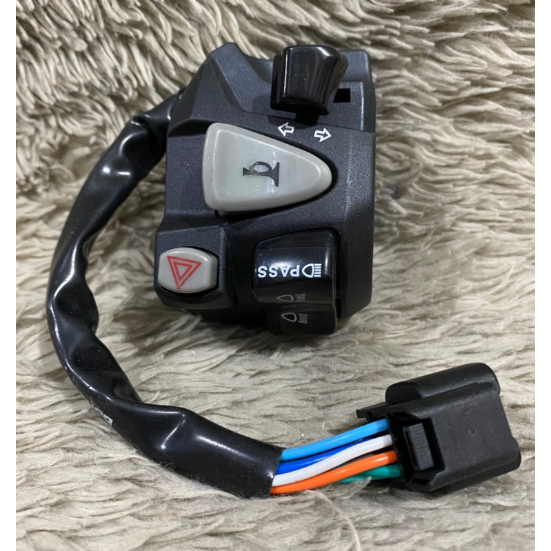 Domino Handle Switch For Honda Click with Pssing Light Hazard Light ...