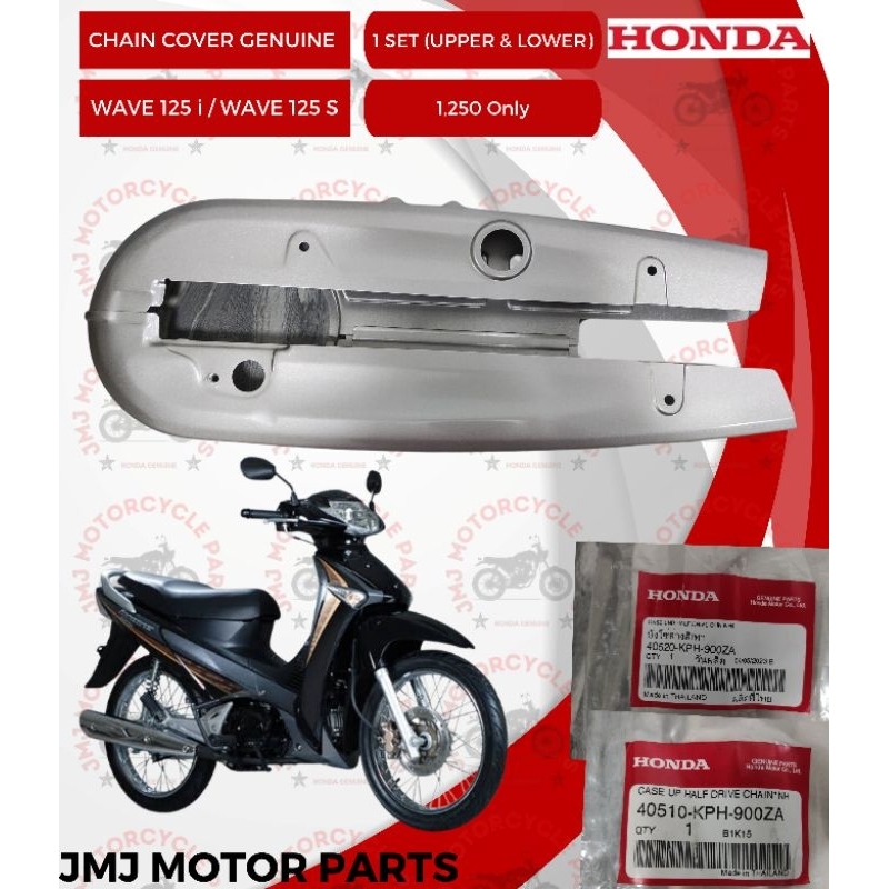 Wave 125 i Chain Cover SET Genuine Honda (fit to wave 125 s) | Shopee ...