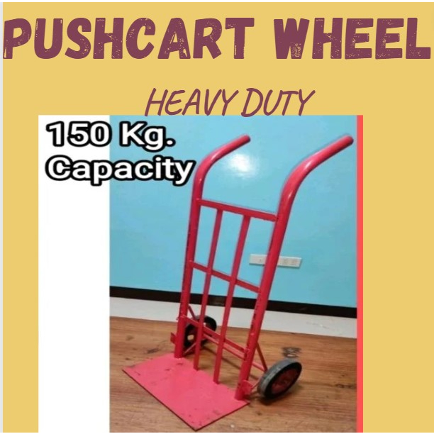 Kartilya Pushcart Push Cart Trolley 1" pipe x 8" wheel Heavy Duty ...
