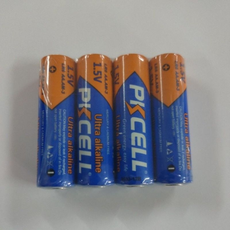 PKCELL Ultra Alkaline AAA & AA Battery Original 10 years shell life ...