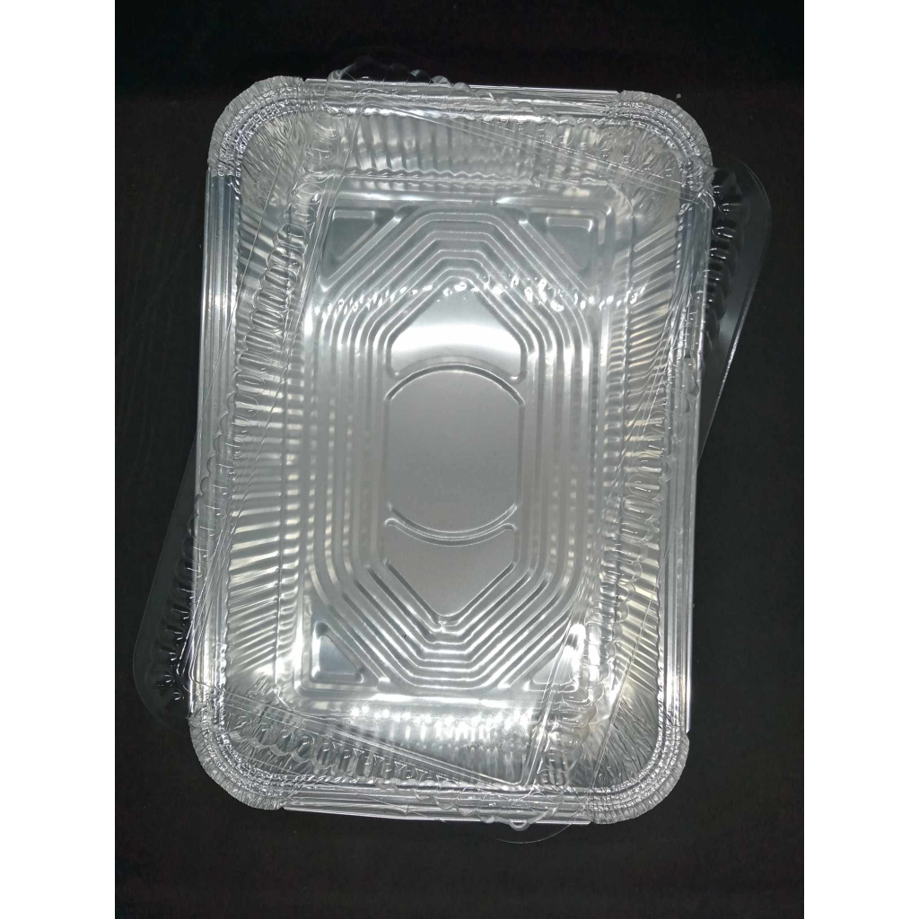 ALUMINUM TRAY WITH PLASTIC LID | C-315 8X12X2 | ALUMINUM RECTANGLE TRAY ...