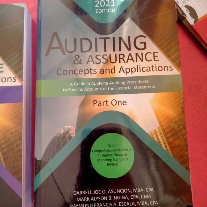 Auditing And Assurance Concepts And Applications Part 1 By Escala 2021