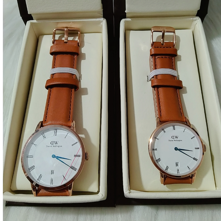 DW Dapper Durham B34R5 28mm Leather watch #each | Shopee Philippines