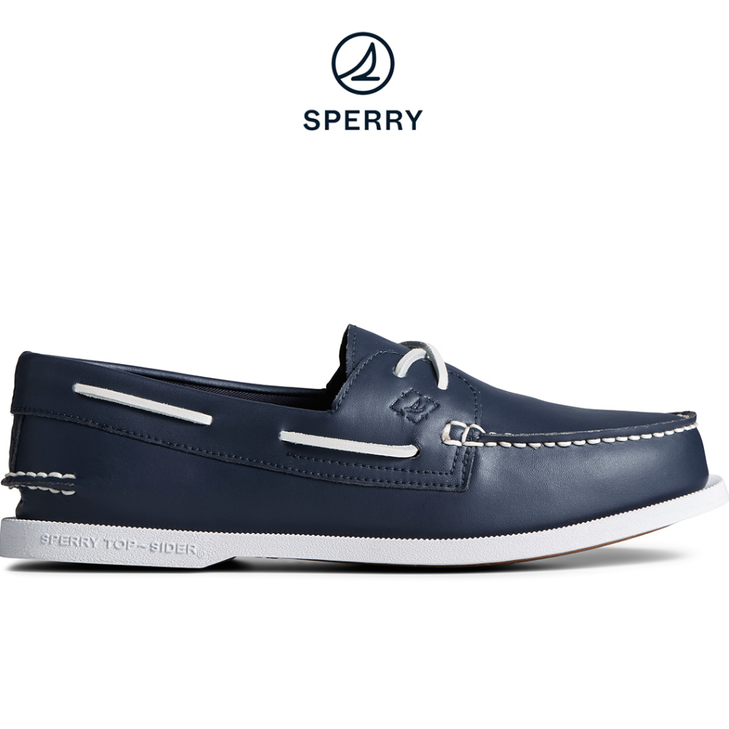 Men's Authentic Original Seacycled™ Boat Shoe - Navy (STS24375 ...