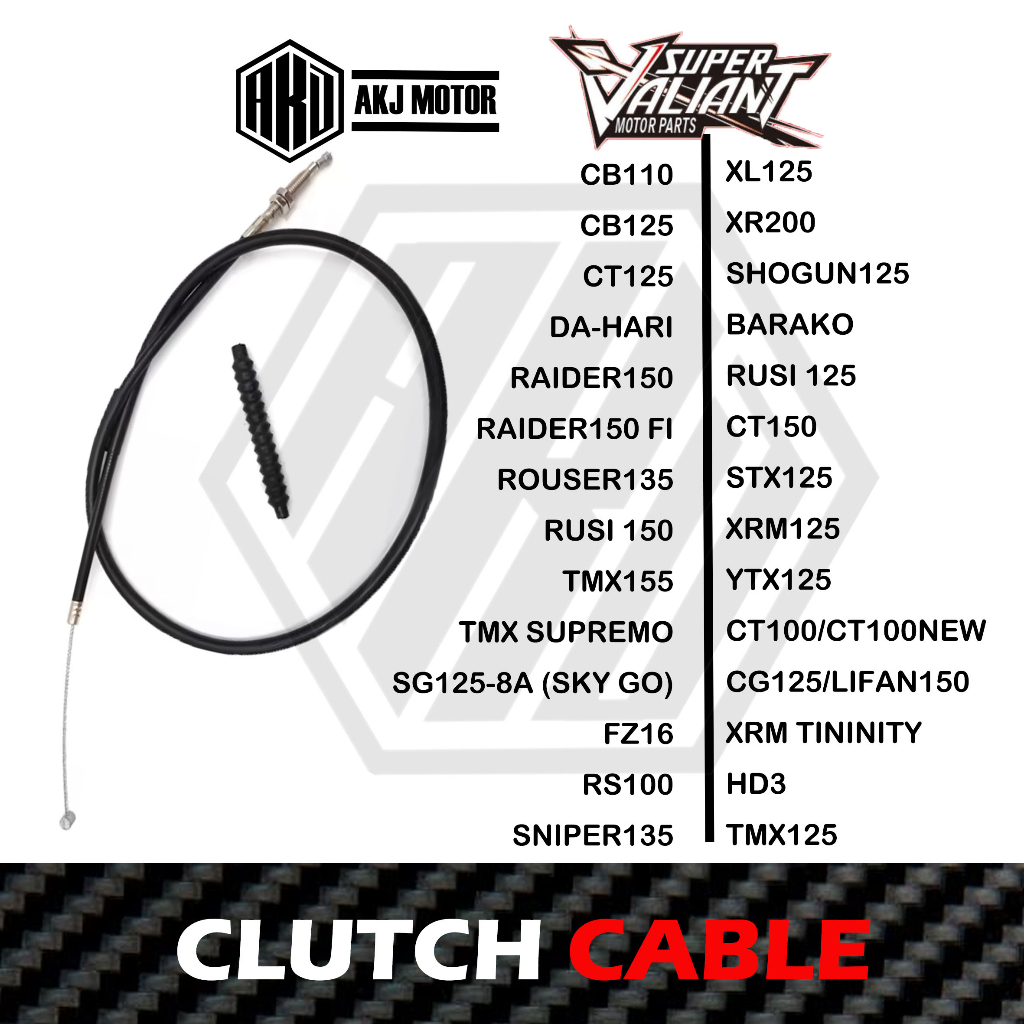 CLUTCH CABLE motorcycle parts TMX / BARAKO / RAIDER150 / STX125 / CT100 ...