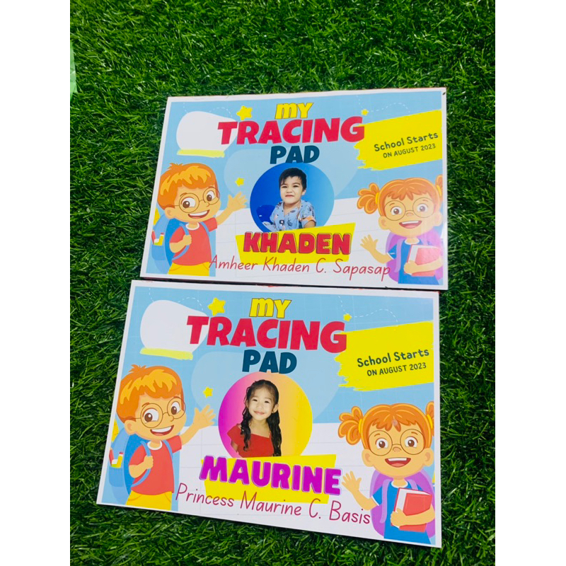 PERSONALIZED TRACING PAD ASSORTED TRACING | Shopee Philippines