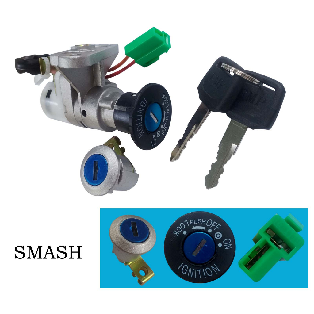 Motorcycle IGNITION SWITCH SET for MOTORCYCLE (IGSS) XRM/WAVE/C100 ...