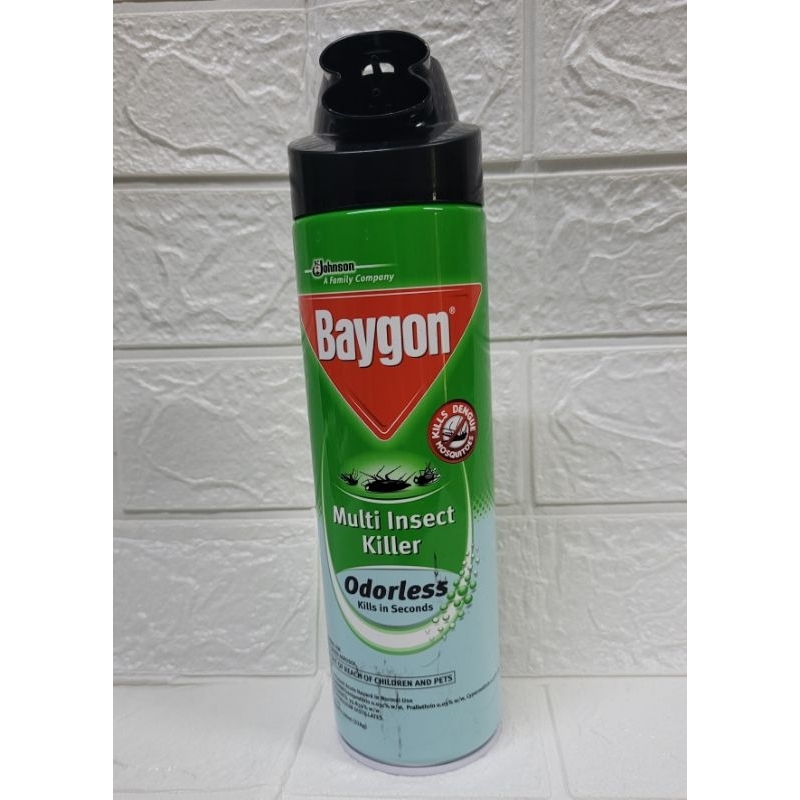 baygon multi insect killer odorless spray (500ml) | Shopee Philippines