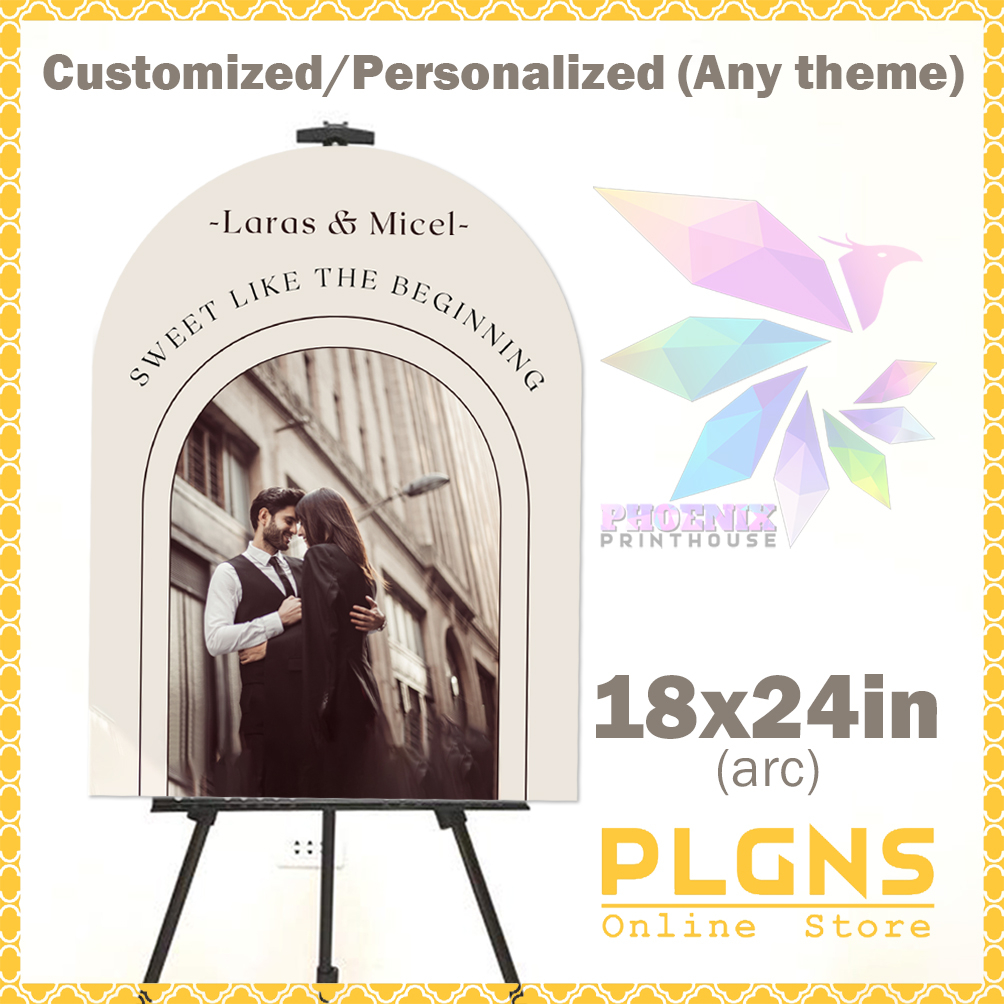 Welcome Board Signage Board Stand for any event Wedding Christening ...