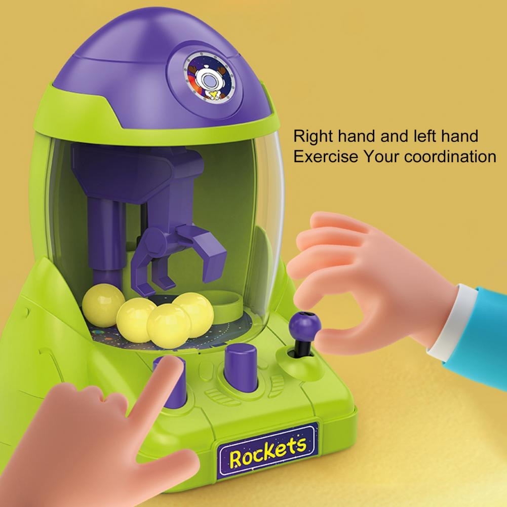 Kids KUROMI Mini Claw Machine Finger Game Balls Catcher Handheld Table ...