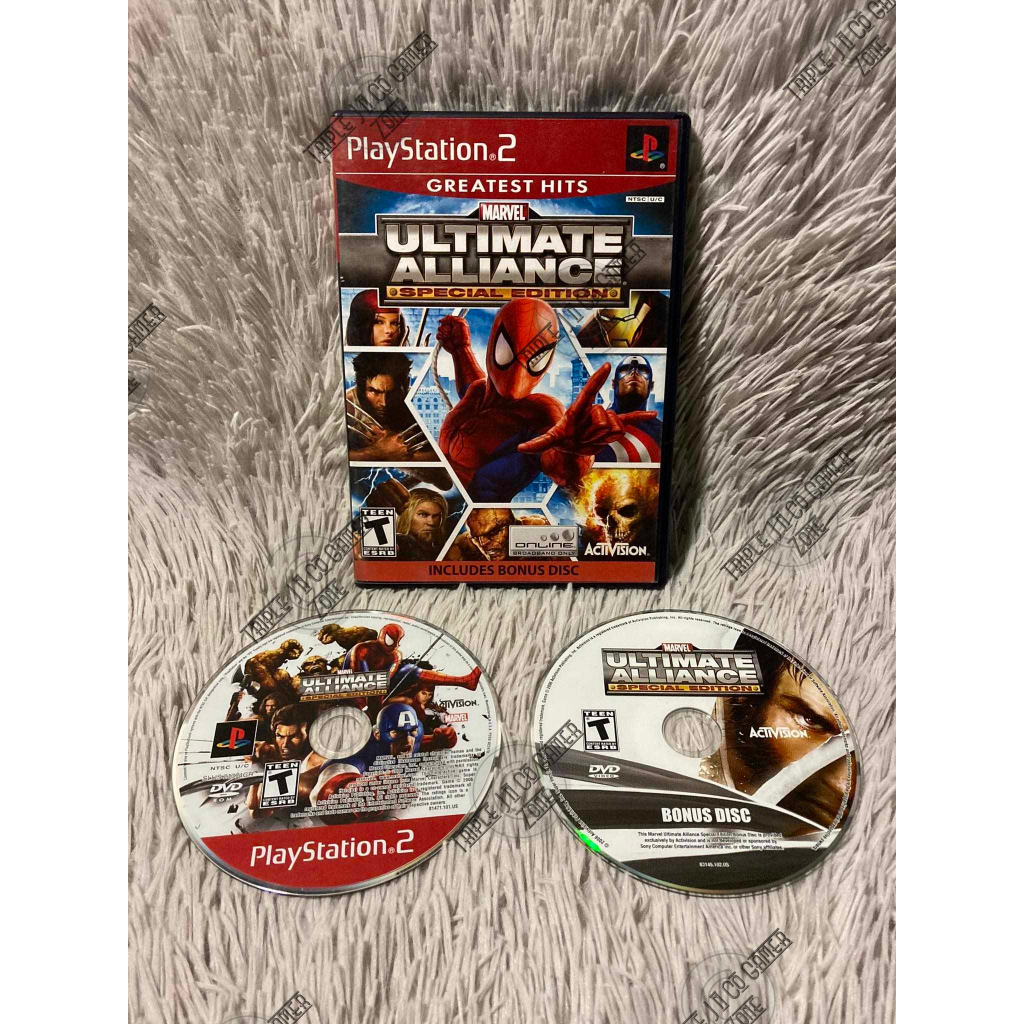 Marvel Ultimate Alliance Special Edition Greatest Hits with Bonus Disc ...