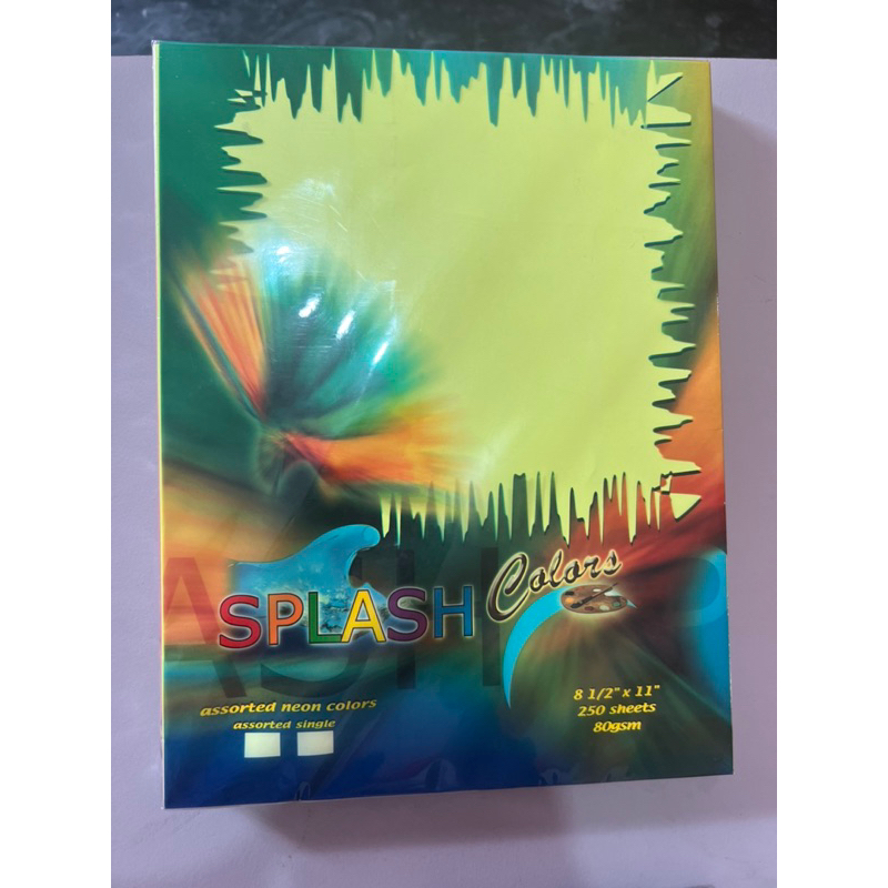splash colored paper assorted color long | Shopee Philippines