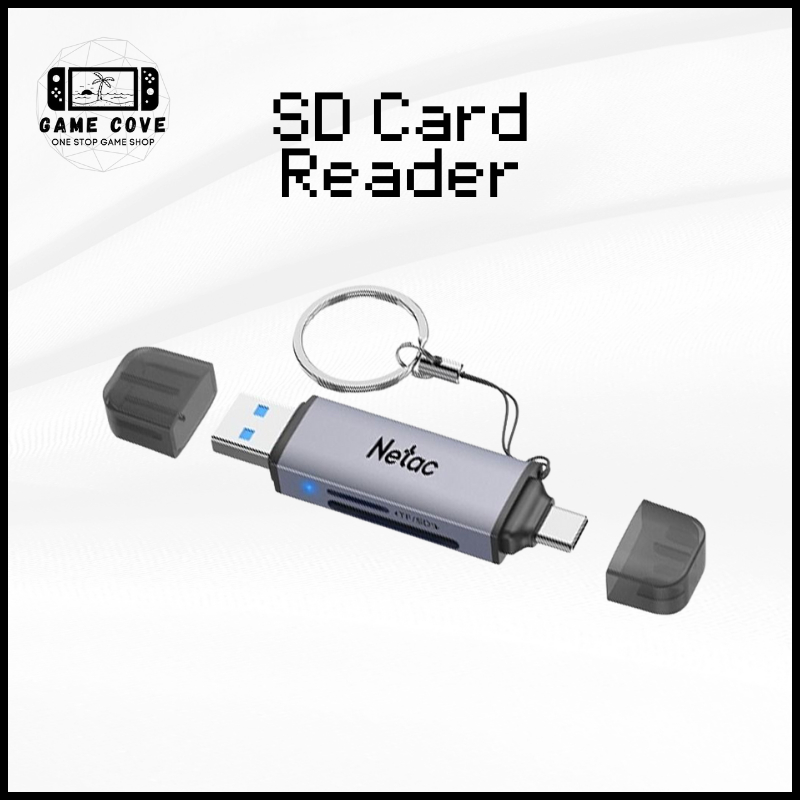 2-in-1 Fast SD Card Reader for Retro Handheld Gaming Consoles | Game ...