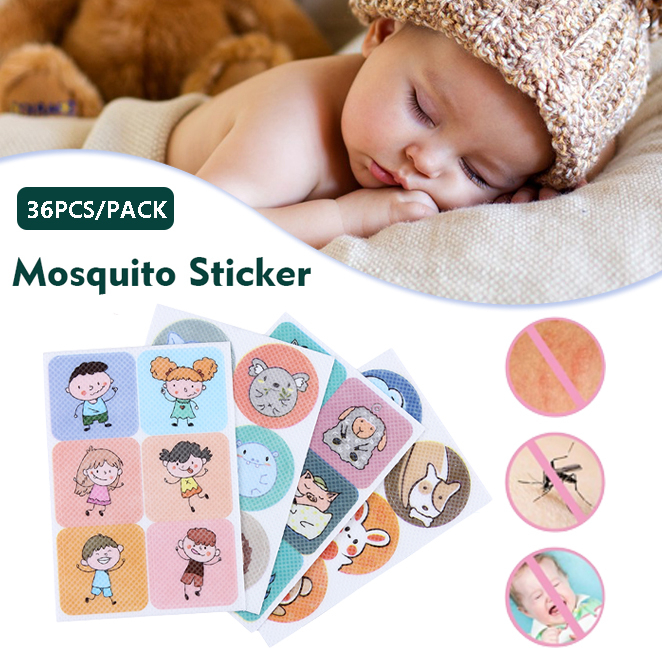 36pcs in 1 Anti Mosquito Sticker Baby Stickers Repellent Patches ...