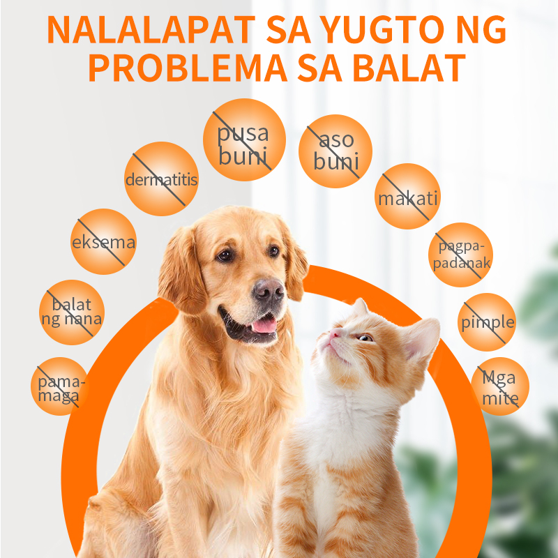 PUAINTA Antifungal Pipot Skin Spray for Dogs and Cats Skin Disease Itch ...