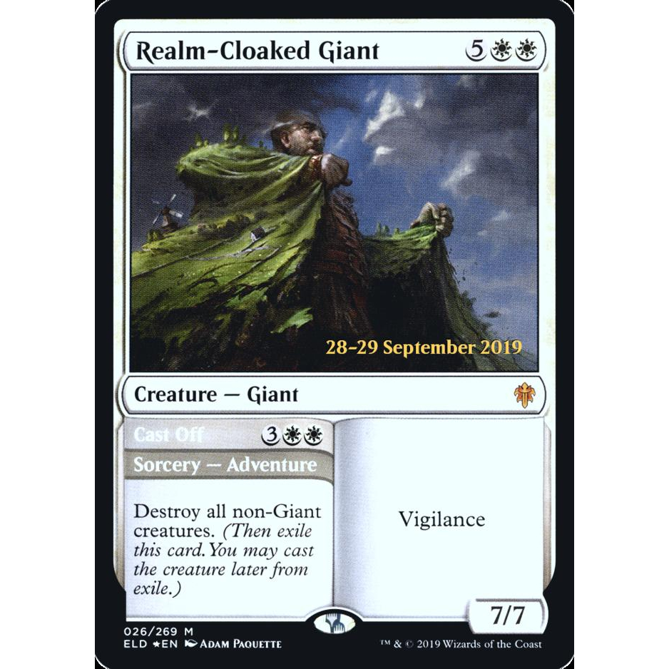 Realm-Cloaked Giant - Prerelease Cards (PRE) | Shopee Philippines