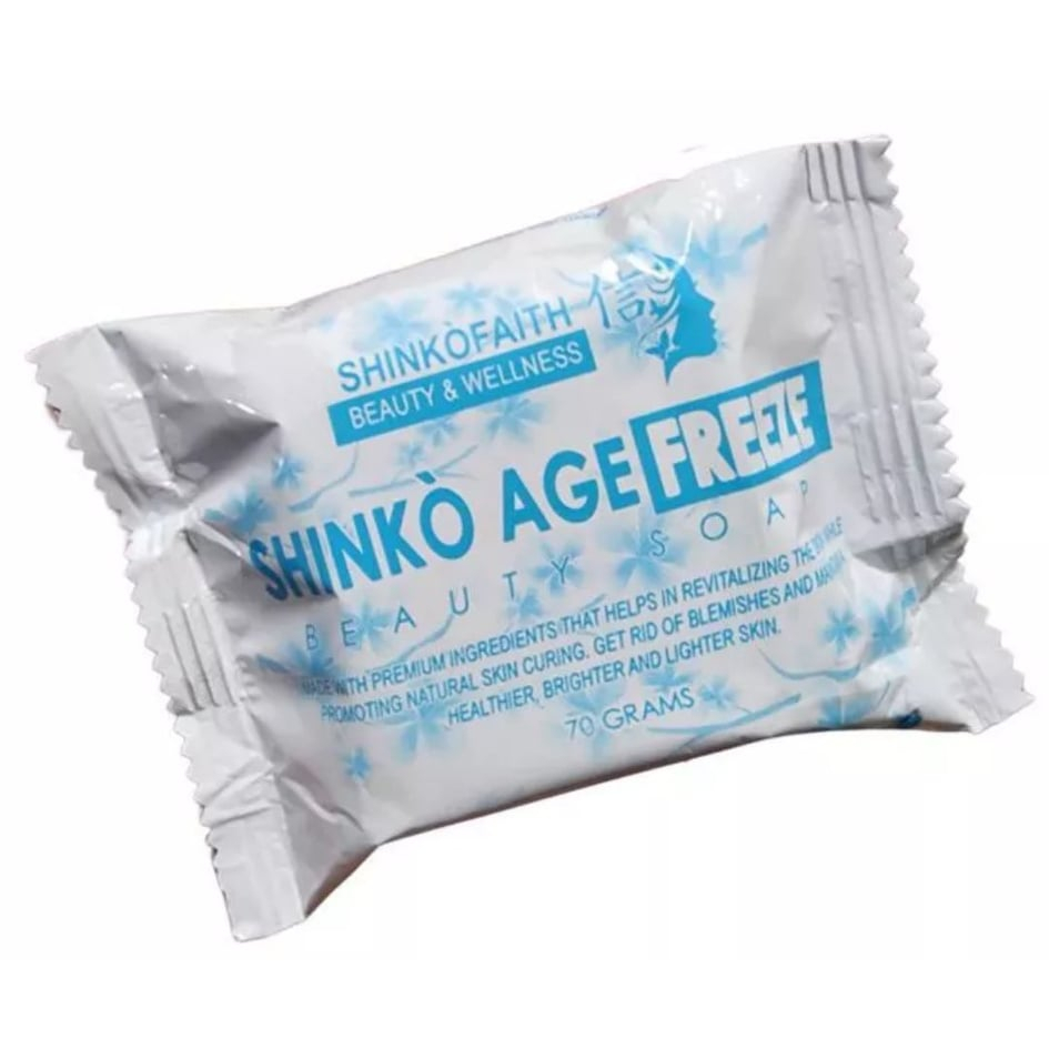 SHINKO SOAP | Whitening Soap Age Freeze Beauty Soap 70G | Shopee ...