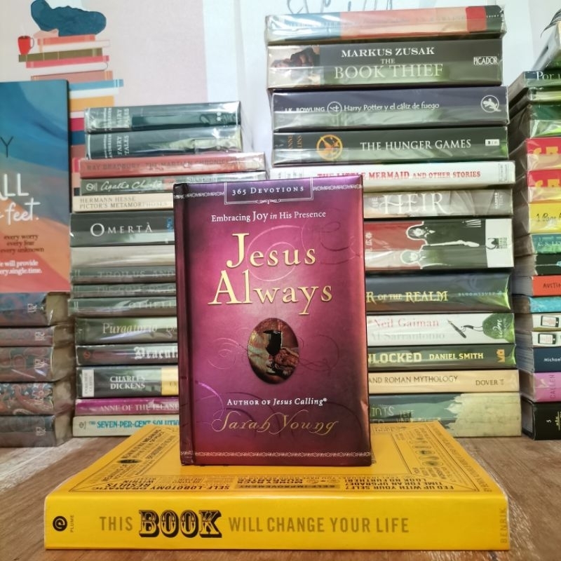 Jesus Always: Embracing Joy in His Presence by Sarah Young [hard cover ...