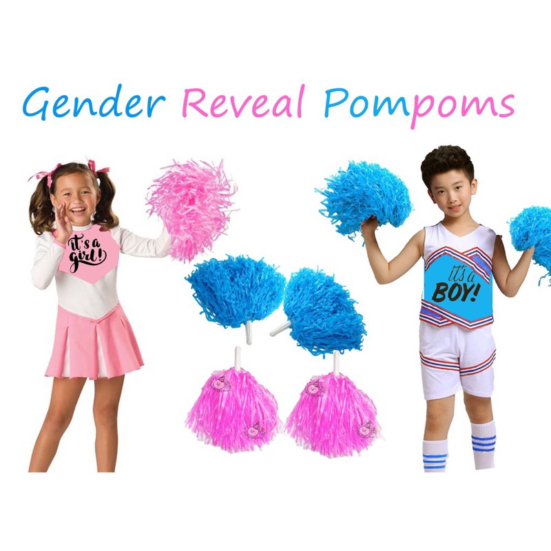 team girl or team boy gender reveal party sash pompom | Shopee Philippines