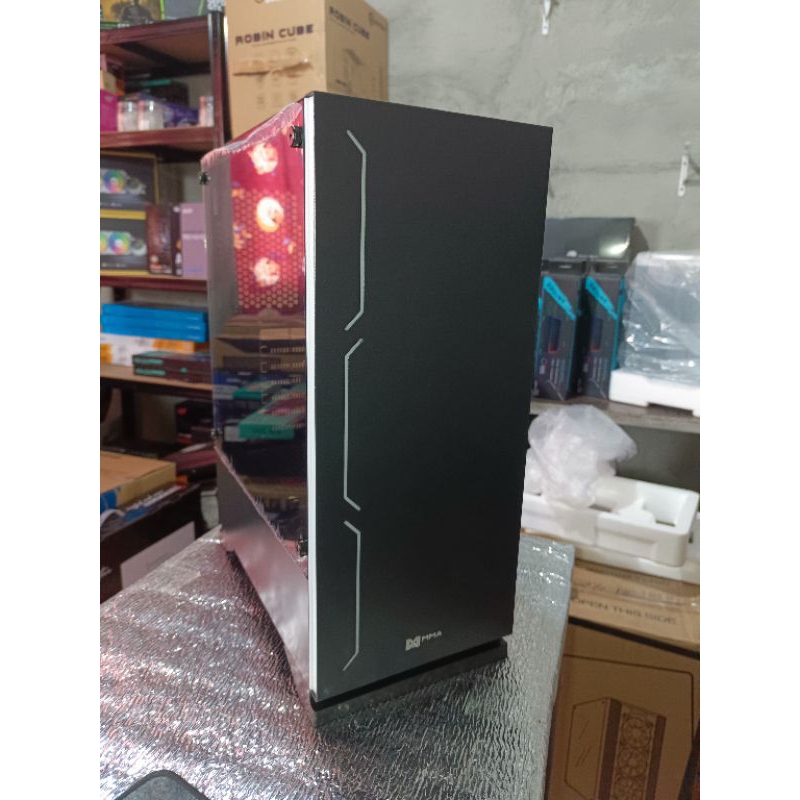 MMA MH206 Atx Gaming case tempered glass side panel | Shopee Philippines