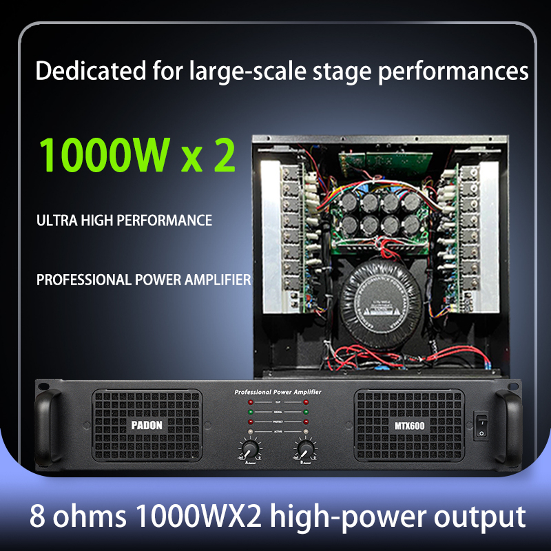PADON Audio amplifier, 2-channel, high-power, professional amplifier | Shopee Philippines