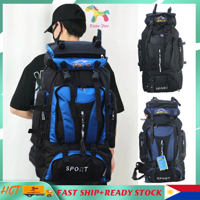 80L Hiking Bag Waterproof Travel Bag Men's Backpack Camping Backpack ...