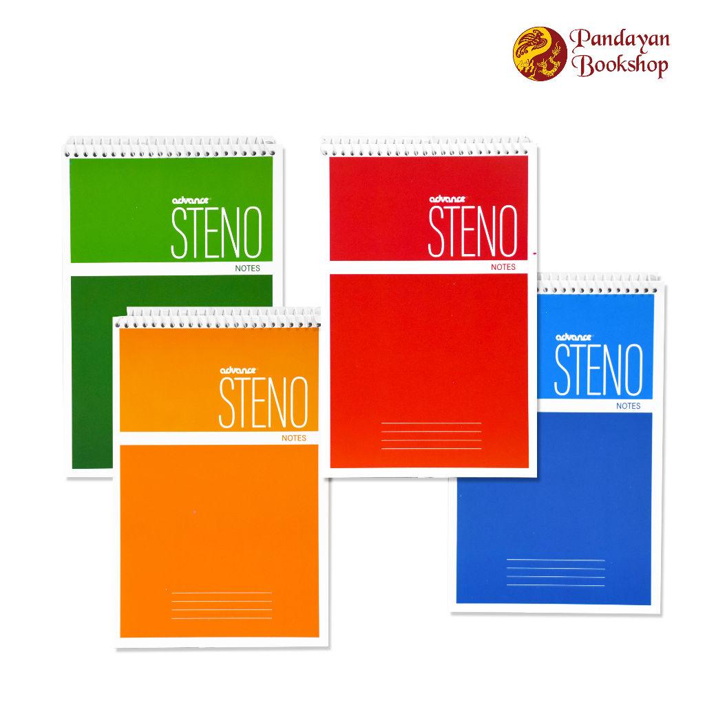 Advance Steno Spiral Notebook 6 x 9" 60 leaves 50 gsm | Shopee Philippines