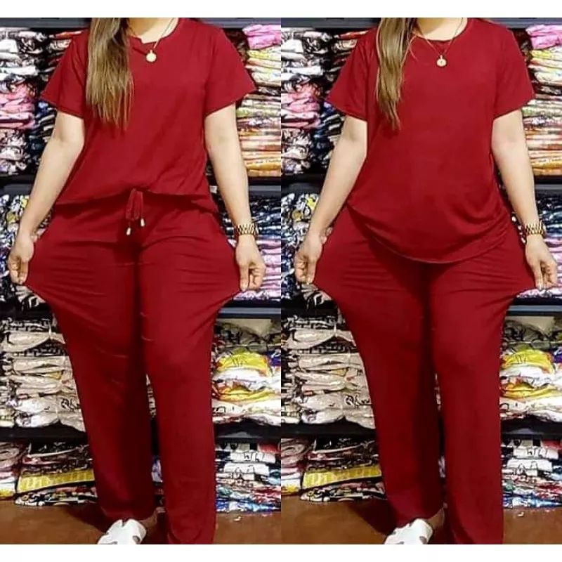 CLASSIC PLAIN TERNO PAJAMA PLUS SIZE 2XL | Shopee Philippines