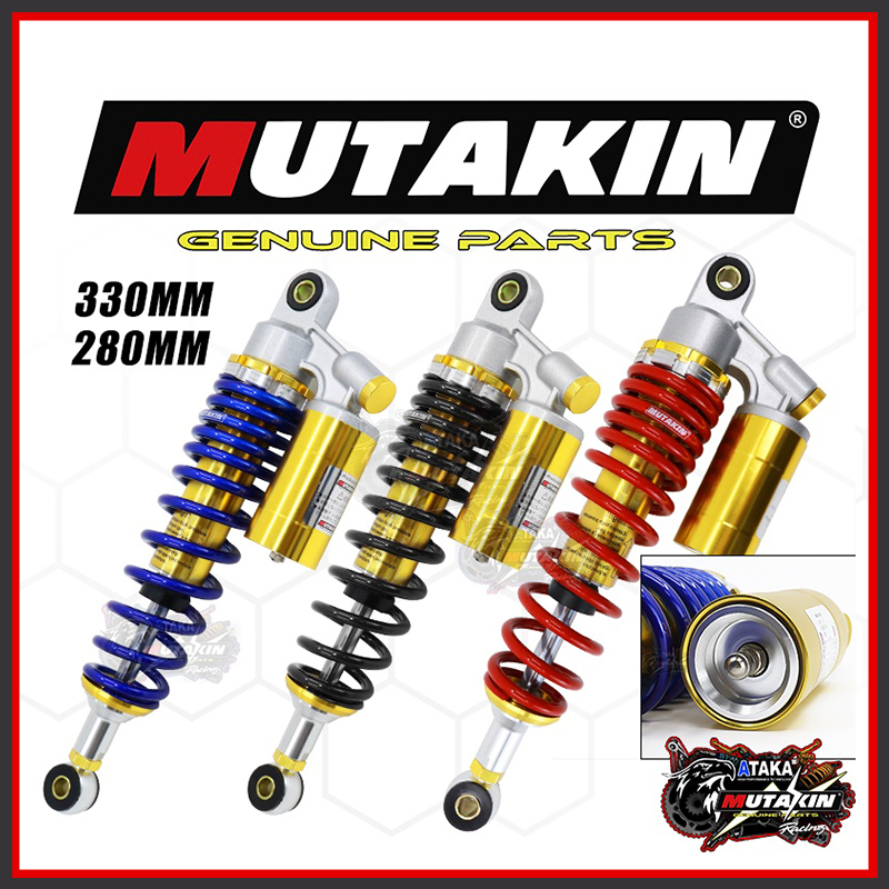 2Pcs-MUTAKIN Rear Shock The Real Airbag For WAVE/XRM/SMASH/RS125/TMX ...
