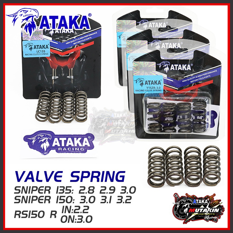 ATAKA VALVE SPRING FOR SNIPER 150 LC150 SNIPER 135 LC135 RS 150 Racing ...
