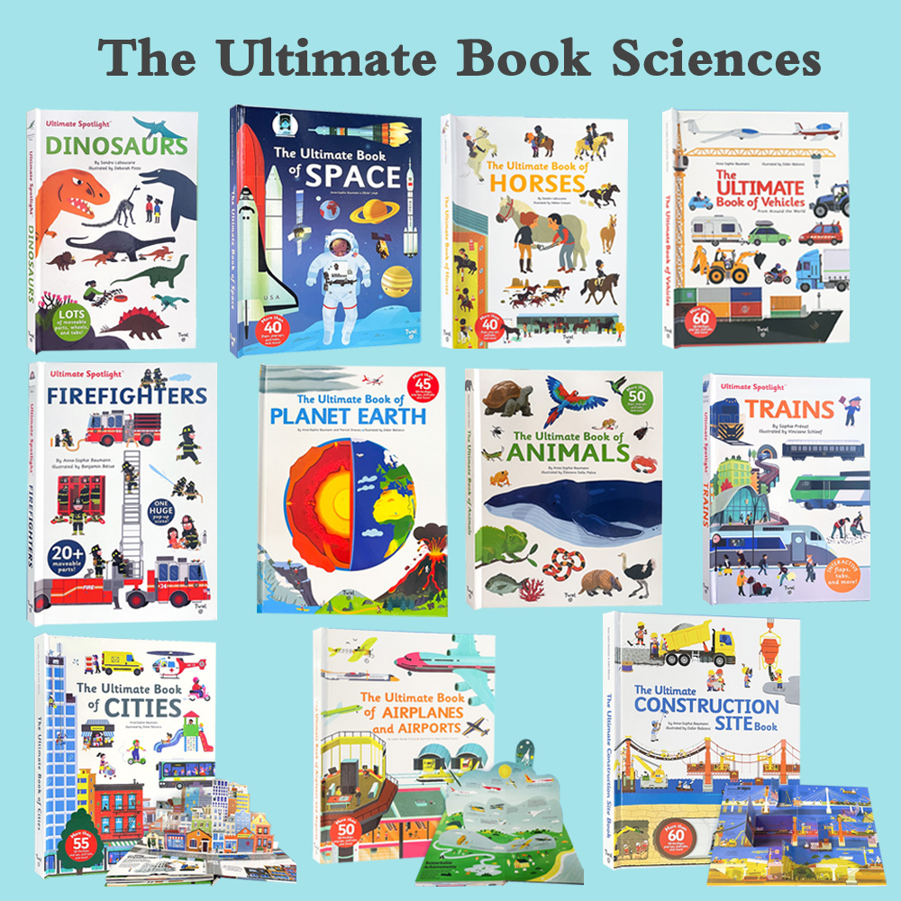 The Ultimate Book of Space / Construction site/ Vehicles / Cities ...