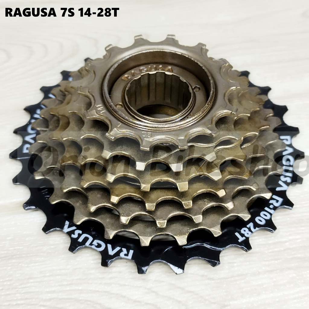 Thread Type Sprocket Ragusa R100 Cogs 8 speed 13-28T 7 Speed 14-28T Cog ...