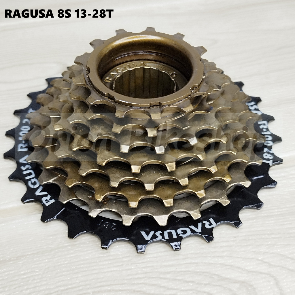 Thread Type Sprocket Ragusa R100 Cogs 8 speed 13-28T 7 Speed 14-28T Cog ...