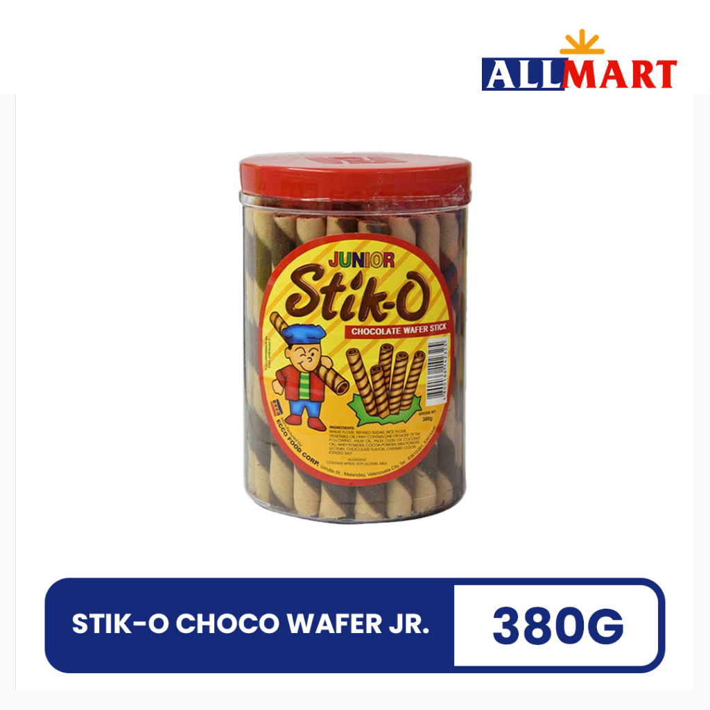 Stik-O Choco Wafer Jr. 380g - AllMart Online Grocery | Shopee Philippines