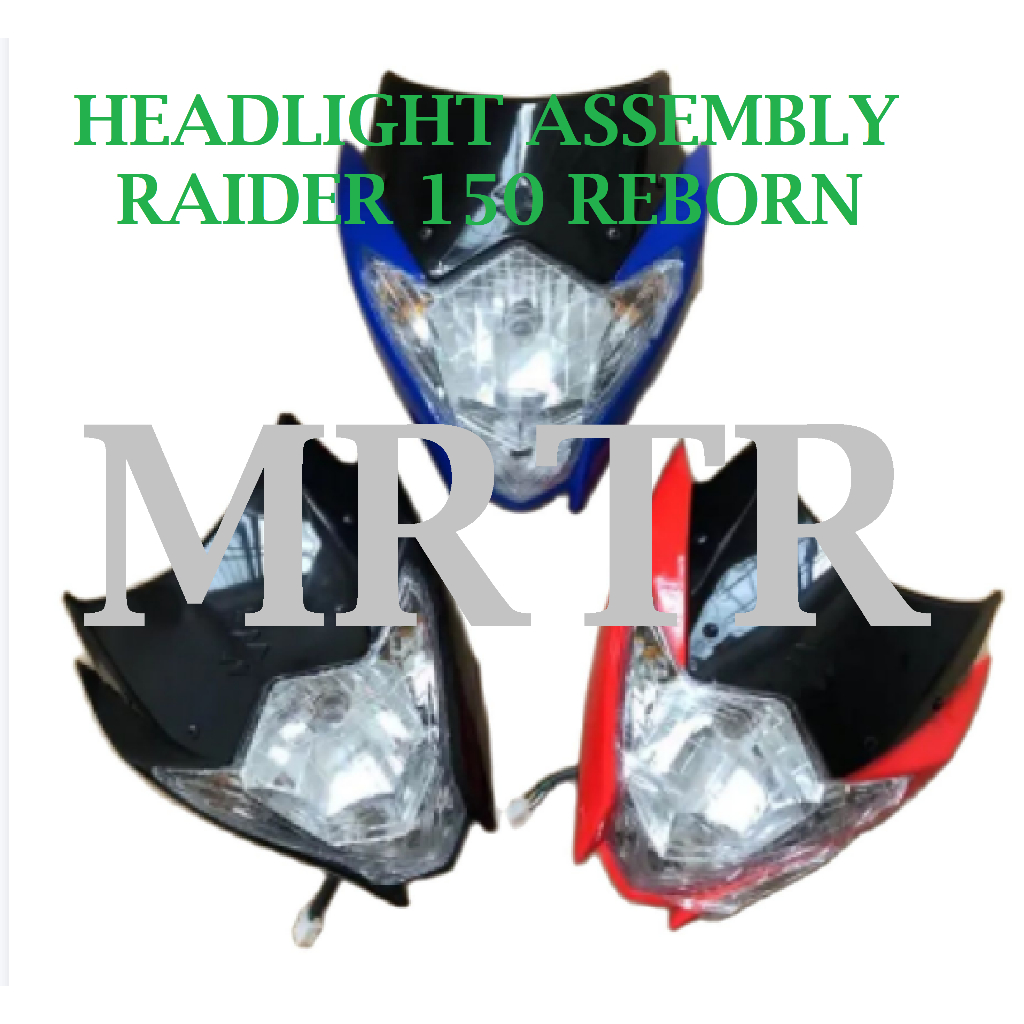 HEAD LIGHT ASSY - RAIDER150 REBORN | Shopee Philippines