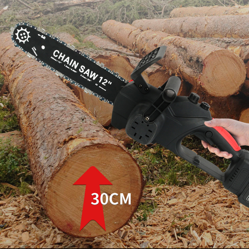 12 Inch Chainsaw Cordless Electric Powersaws Portable Chain Saw Mini ...