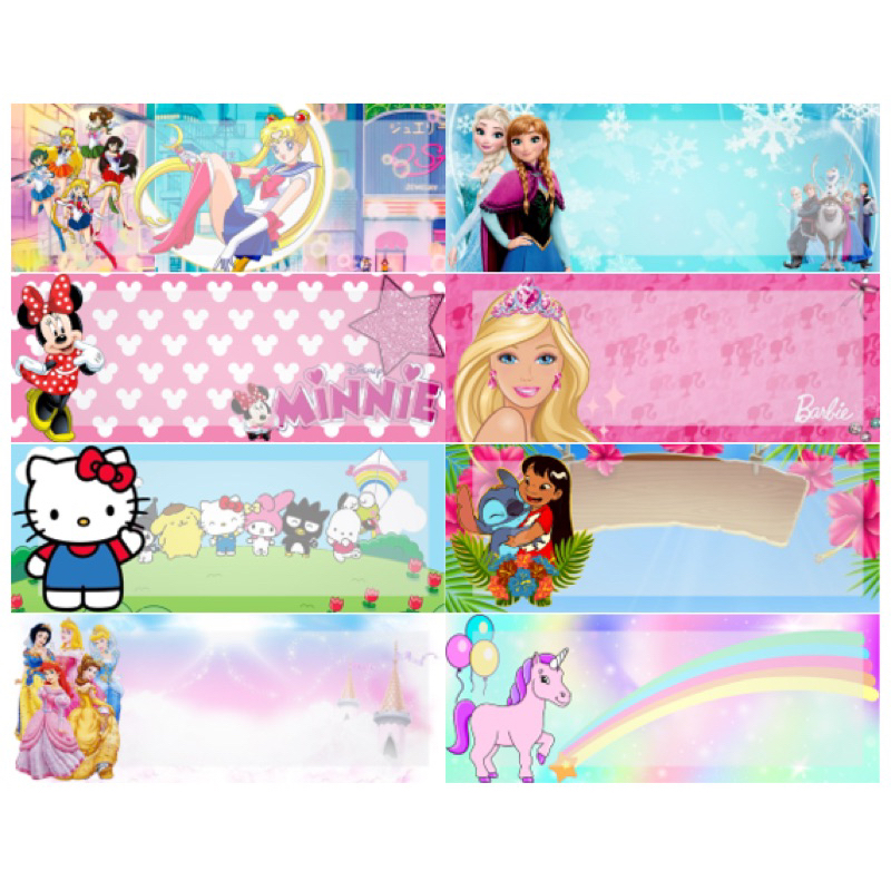 Personalized Name/Subject Sticker Label | Shopee Philippines