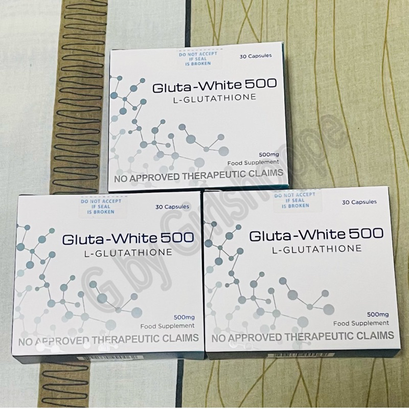 Gluta-White_500 mg Glutathione Capsule | Shopee Philippines