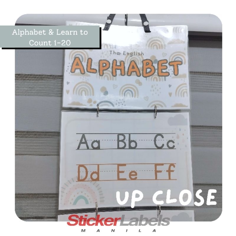 ABAKADA | Count 1-100 | Alphabet | Count 1-20 Hanging and Foldable ...