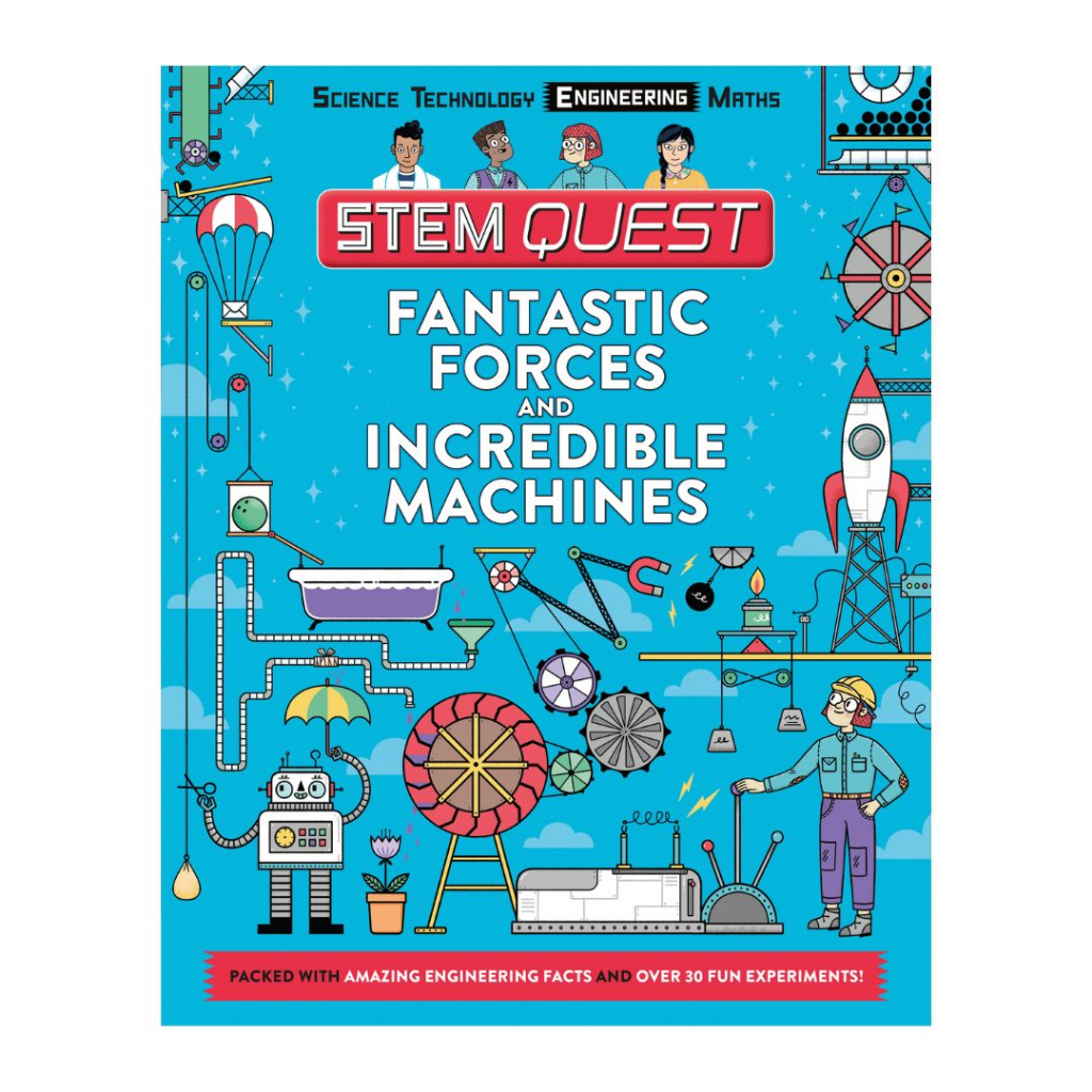 STEM QUEST: Fantastic Forces and Incredible Machines (SINGLES, softcover) | Shopee Philippines
