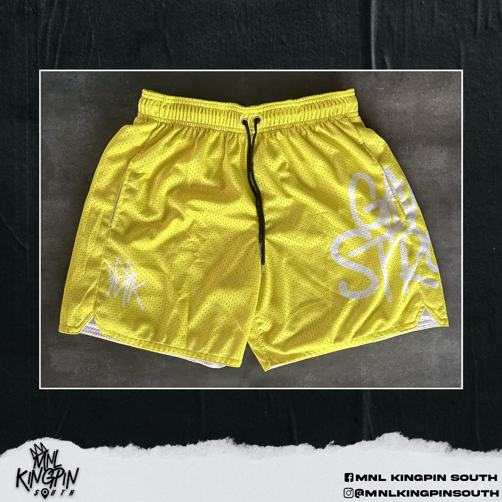 GameStrong Shade YELLOW Mesh Shorts | Shopee Philippines