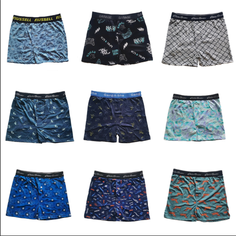 Boutique Men's Cotton Printed Character Boxer Shorts Underpants for Men ...