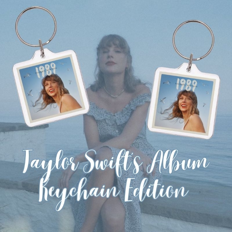 TAYLOR SWIFT ALBUM COVER KEYCHAINS(BACK TO BACK) | Shopee Philippines