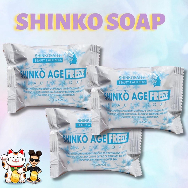 Shinko Age Freeze Soap | Shopee Philippines