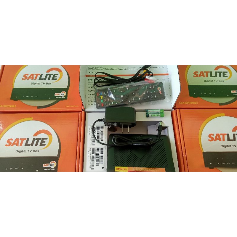Satlite box buy one take 2nd month free | Shopee Philippines