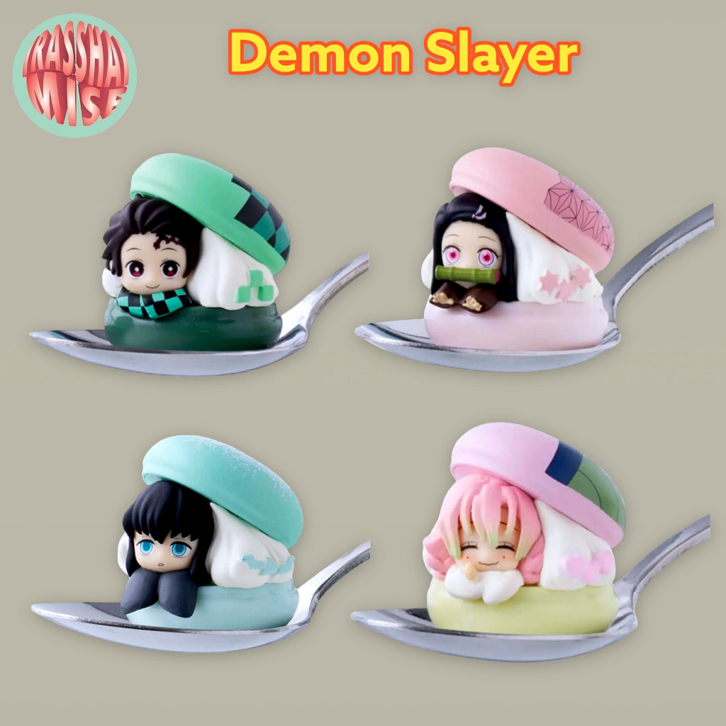 Demon Slayer Macarons Action Figure | Shopee Philippines