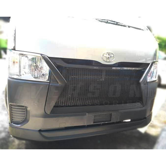 TRD Front Bumper Chin Diffuser for Toyota Hiace 2014 to 2023 Old Look ...